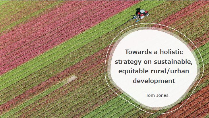 Towards a holistic strategy on sustainable, equitable rural/urban ...