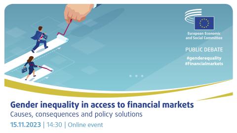 Gender inequality in access to financial markets | EESC